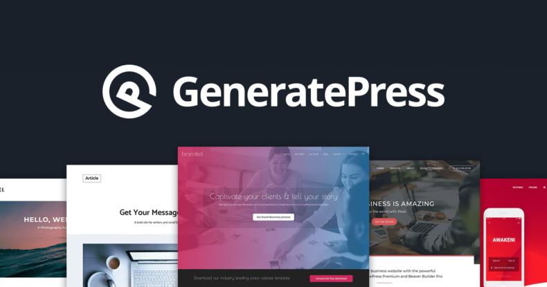 GeneratePress Pro - سكشن
